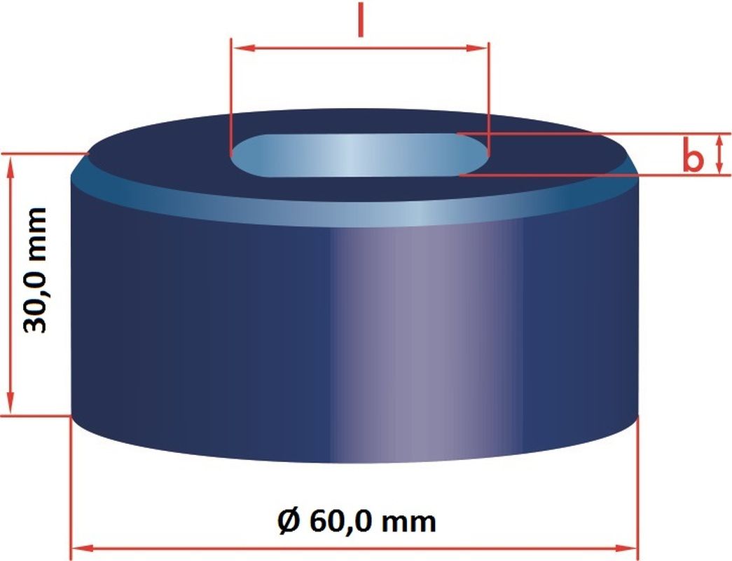 Mubea Matrize Nr. 60 | 16.3x40.3 | MU-7103-163-403