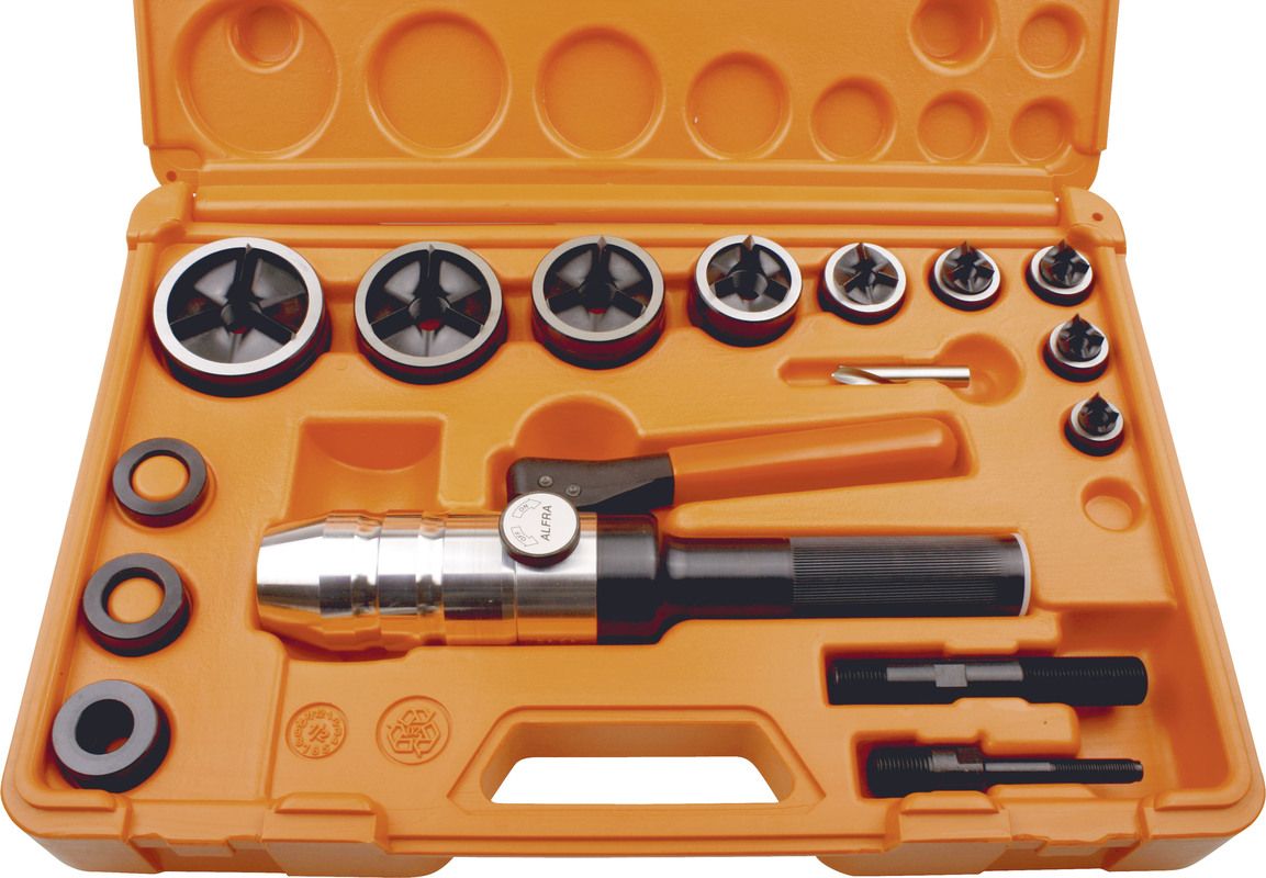 ALFRA Compact™ Handstanze Set TriCut™ PG | 01752